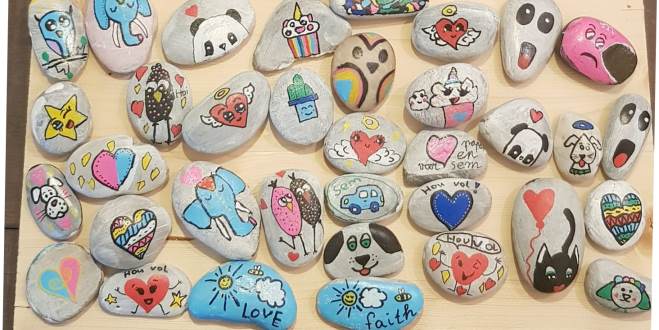 Happy Stones maken – Jongerenwerk